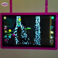 China Digital Wall Game Interactive Education Screen 65 inch Multi-Touch for Children Education Centers for sale