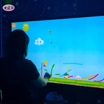 China Interactive Education Screen Commercial Grade Durable Touch Surface for Exhibits for sale