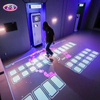 China Compact Coin Operated Interactive Floor Projection System for Commercial Use for sale