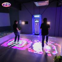 China Revenue Generating Mobile Interactive Floor Projection System for Public Venues for sale