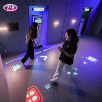 China Ultra Short Throw Interactive Floor Projector for High-Traffic Public Spaces for sale