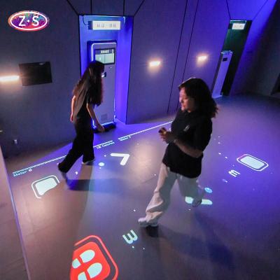 China Ultra Short Throw Interactive Floor Projector for High-Traffic Public Spaces for sale