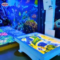 China Interactive AR Sandbox Table with Real-Time Terrain and Learning Games for sale