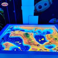China Hands-On Interactive AR Sandbox Table for Geography and Science Learning for sale