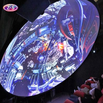 China Full Dome Immersive Interactive Dome Projection Experience for Tourist Attraction for sale