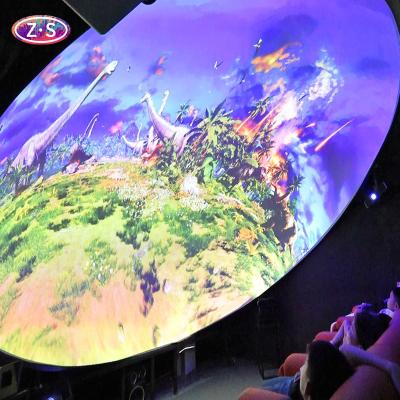 China Complete Solution Interactive Dome Projection System and Original Visual Content for sale