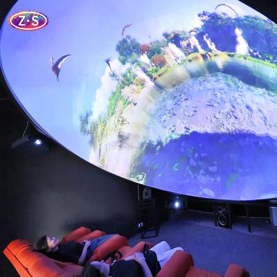China Panoramic Display Interactive Dome Projection System For Cultural Venues for sale