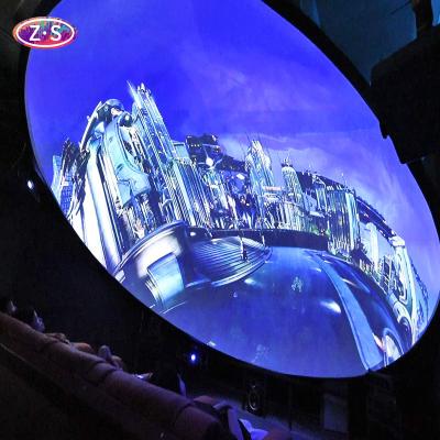China Immersive Custom Interactive Dome Media Solutions Dynamic Dome Visual Worlds for sale