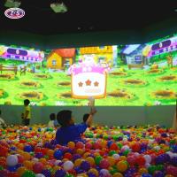 China Colorful Visuals Interactive Wall Projection Game for Children Play Spaces for sale