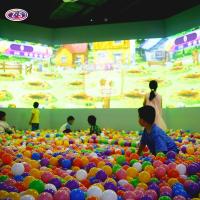 China Engaging Multi Point Interactive Wall Game For Group Play In Leisure Park for sale