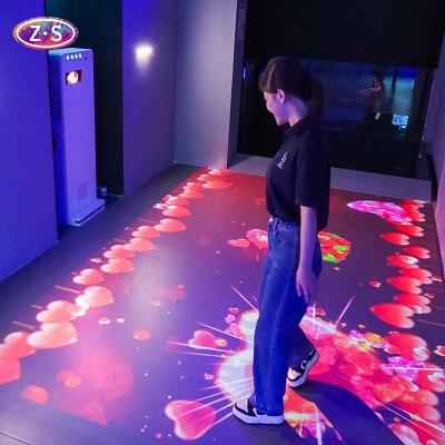 China All In One Interactive Floor Projector Portable Compact Design For Fun Centers for sale