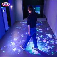 China Multi User Interaction All In One Interactive Floor Projector Real Time Feedback for sale