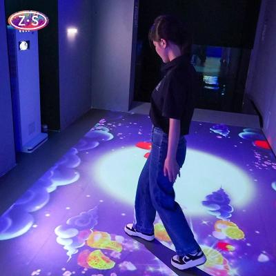 China Portable Compact All In One Interactive Floor Projector For Indoor Entertainment for sale