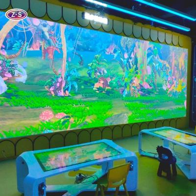 China High Brightness DLP Projection Immersive AR Drawing Games Multi Player Support for sale