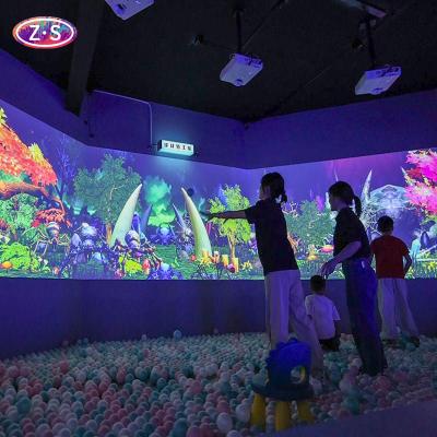 China Dynamic Motion Capture Immersive Large Screen Wall Projection games for Event Spaces for sale