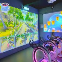 China Indoor Sports Training Platform Interactive Bike Simulator For Recreation Facilities for sale