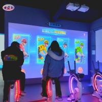 China Advanced Interactive Cycling Simulator Indoor AR Bike Race Competition System for sale