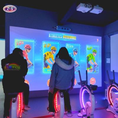 China High Replay Value Indoor Racing Fitness AR Bicycle Simulator for Sports Park for sale