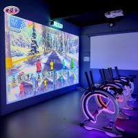 China Crowd Drawing Interactive Cycling Attraction With Immersive AR Bike Race Experience for sale