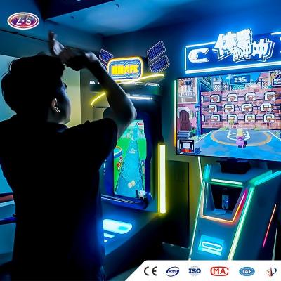 China Compact Coin-Op Motion Sensor Sport Game Machine Basketball Baseball Games for sale