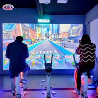 China Immersive Multiplayer Fitness Experience Indoor AR Bike Race For All Ages for sale