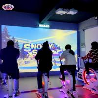 China Realistic Indoor Cycling Competition Platform AR Bike Race Immersive Experience for sale
