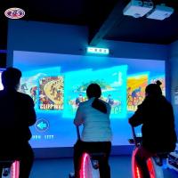 China Fitness Cycling Projection Entertainment Equipment Indoor AR Bike Race Solution for sale