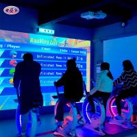China Bicycle Interactive Projection Game AR Bike Race For Entertainment Center Project for sale