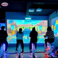 China Interactive AR Projection Cycling System Indoor AR Bike Race For Group Ride for sale