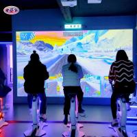 China Interactive Cycling Game Training Solution Bike Simulator For Health Clubs for sale