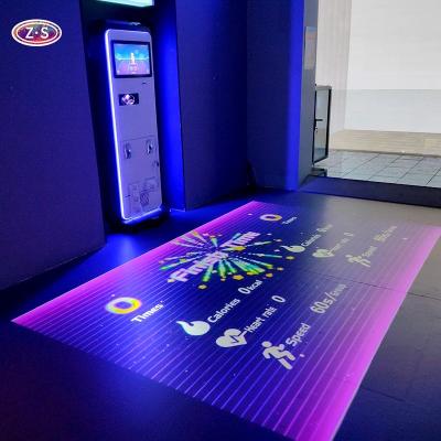 China Commercial Interactive Game Floor Compact Motion Sensing Floor Games Solution for sale