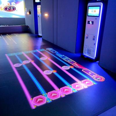 China Interactive Training Floor Compact Motion Sensing Floor Games Solution System for sale