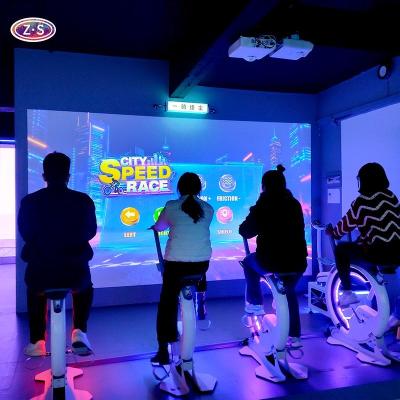 China Cardio Training Equipment AR Interactive Spin Bike Immersive Workout System for sale