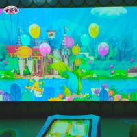 China Furniture Showroom Play Area Using Interactive Coloring Wall for Browsing Families for sale