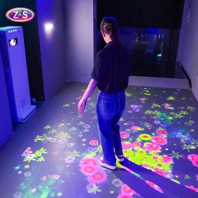 China Compact All In One Device Interactive Floor Projector With Easy Mobility for sale