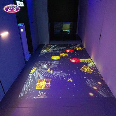 China Indoor Playground Solution Interactive Floor Projector With 80 Game Scenes for sale