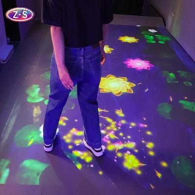 China Space Saving Interactive Floor Projector With Compact Design For Small Venues for sale