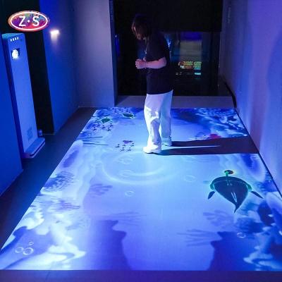 China Retail Engagement Interactive Floor Projector With High Impact Visual Games for sale