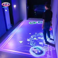 China Smart Control Mobil Interactive Floor Projector With Interaction Experience for sale