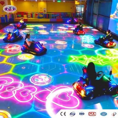 China Digital Projection Kart Arena Immersive Go Karting For Family Entertainment Centers for sale