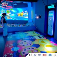 China Durable Mobile Interactive Floor Projector Lightweight With Customizable Game Library for sale