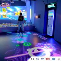 China Real Time Feedback Mobile interactive floor projector Victory Score for Pop-up store for sale