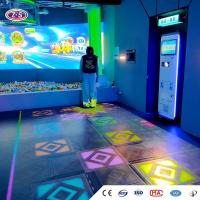 China One Button Mobile interactive floor projector Auto Power On Off No Tech Skills Required for sale