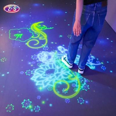 China Creative Interactive Spaces with All In One Interactive Floor for Museums and Hotels for sale