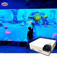 China Science Center Floor Game Featuring Interactive Coloring Wall for Active Learning for sale