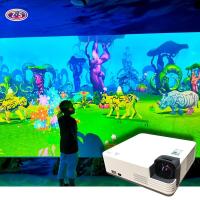 China Hotel Kids Club Entertainment Featuring Interactive Coloring Wall for Group Games for sale