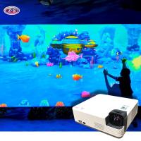China Furniture Showroom Play Area Using Interactive Coloring Wall for Browsing Families for sale