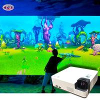 China Immersive AR Drawing Interactive Wall with 10+ In-House Game Themes for Rotation for sale