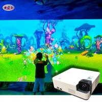 China Dental Clinic Waiting Room Digital Drawing Interactive Coloring Wall for Kids for sale