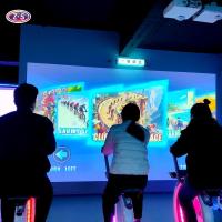 China Operator Ready Fitness Gaming Solution  immersive Indoor AR Bike Race Platform for sale
